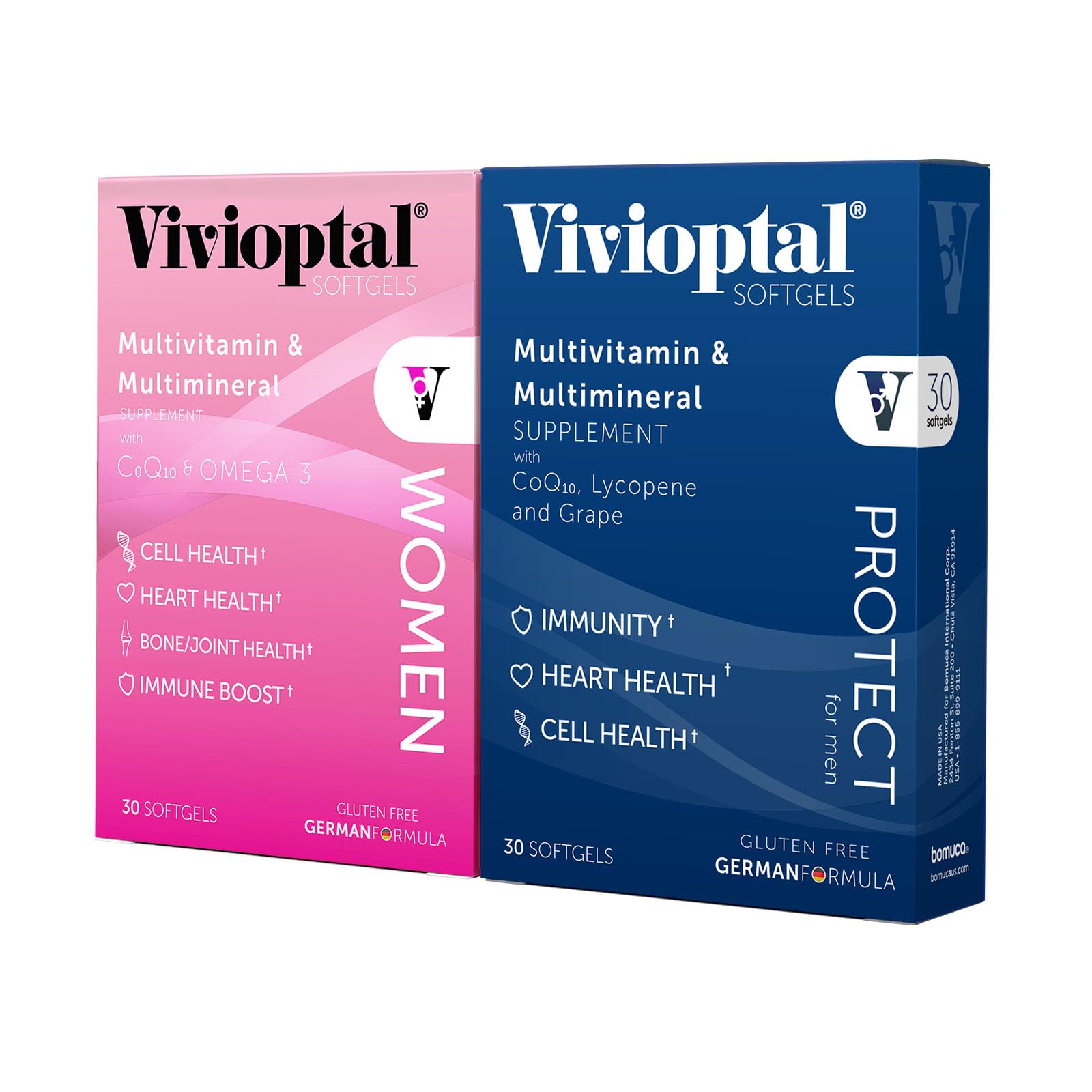 Vivioptal multivitamin softgels for adults