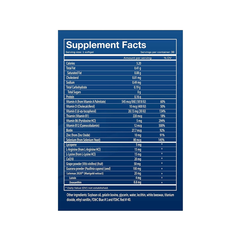 Vivioptal multivitamins for energy boost