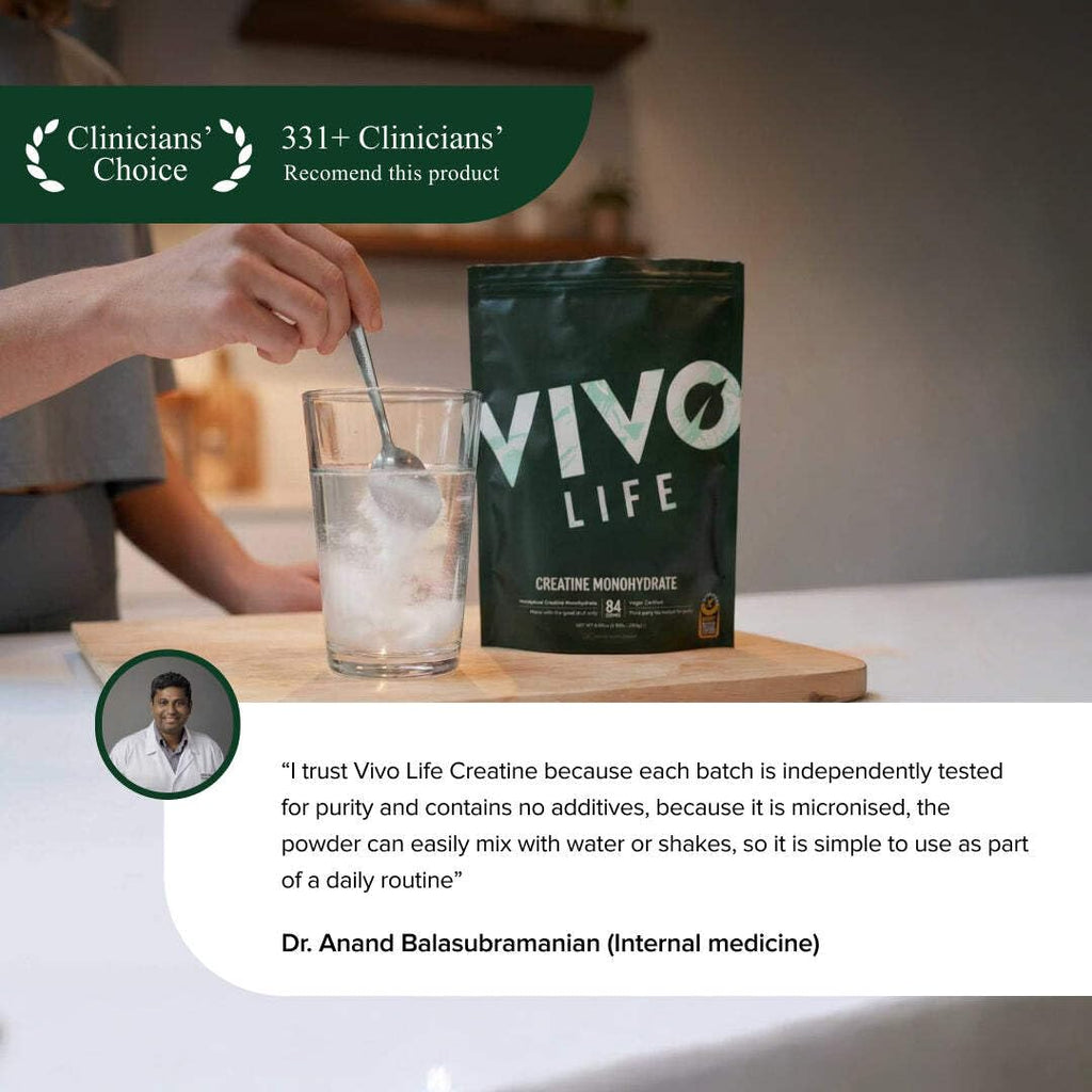 Vivo Life creatine for strength training