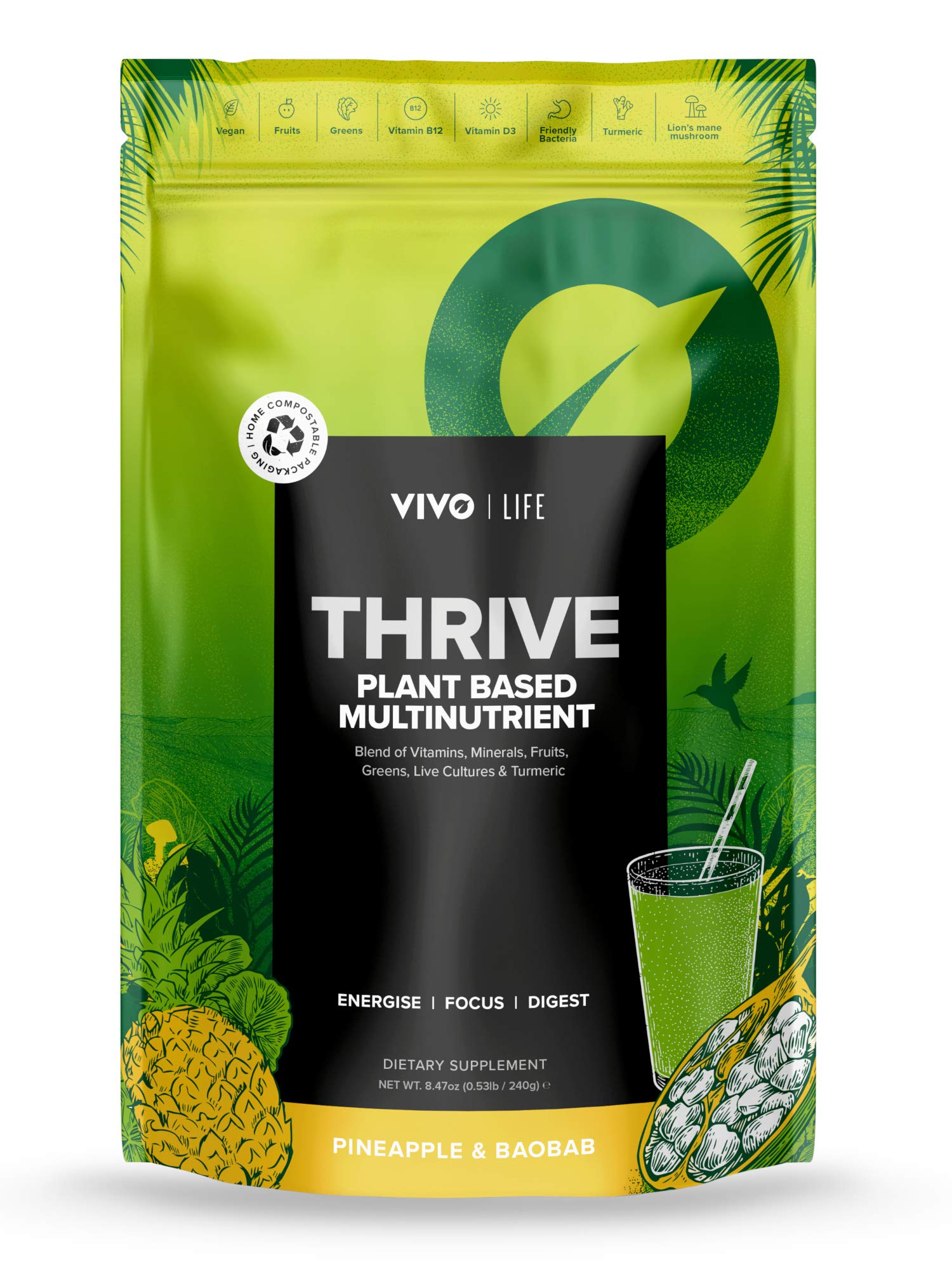 Vivo Thrive Living superfood powder
