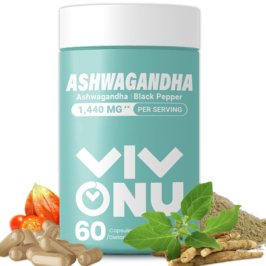 VivoNu Ashwagandha vegan capsules