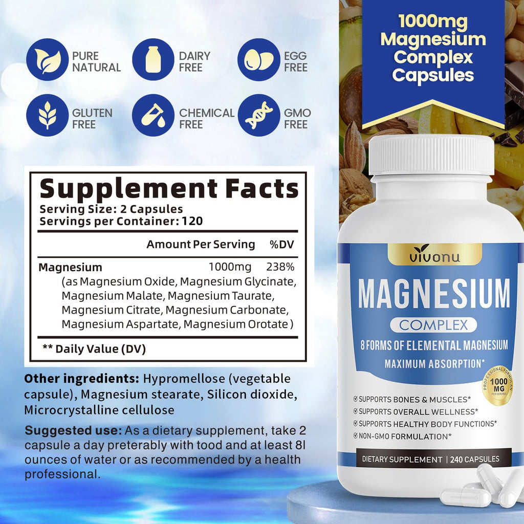 VivoNu magnesium for better sleep
