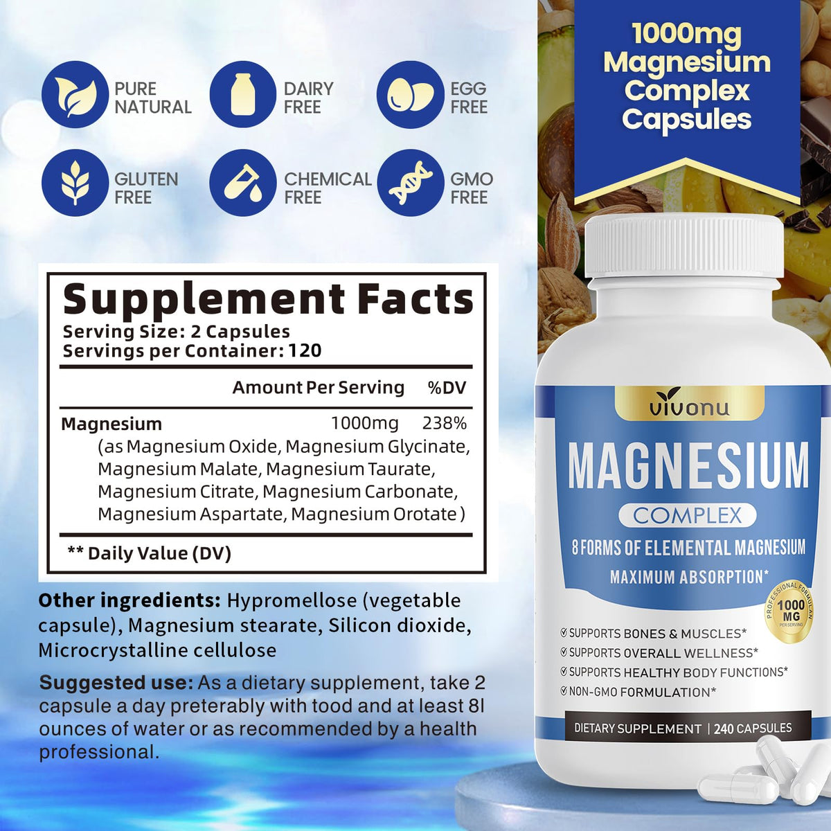VivoNu magnesium for better sleep