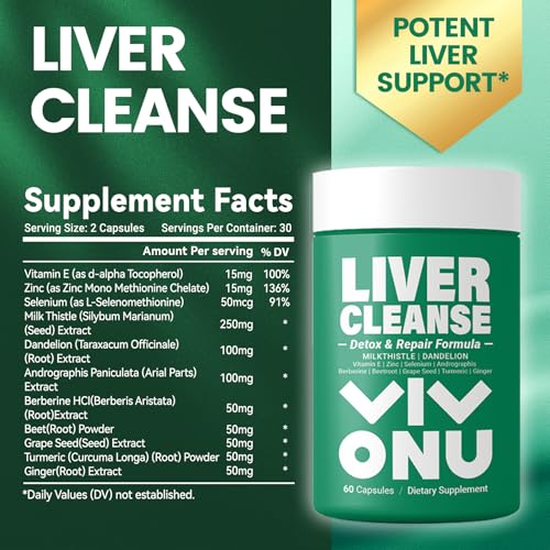 VivoNu milk thistle for vitality
