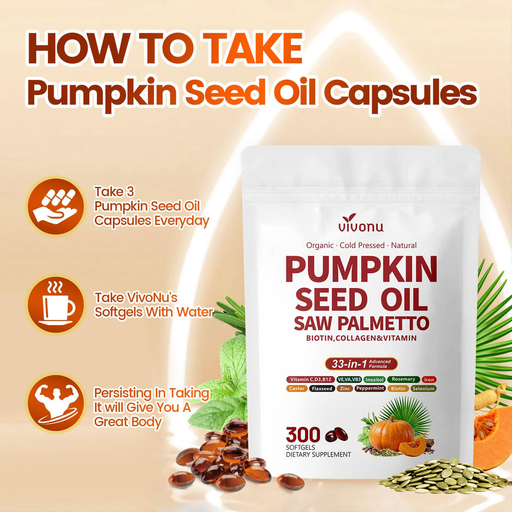 VivoNu pumpkin seed oil dosage