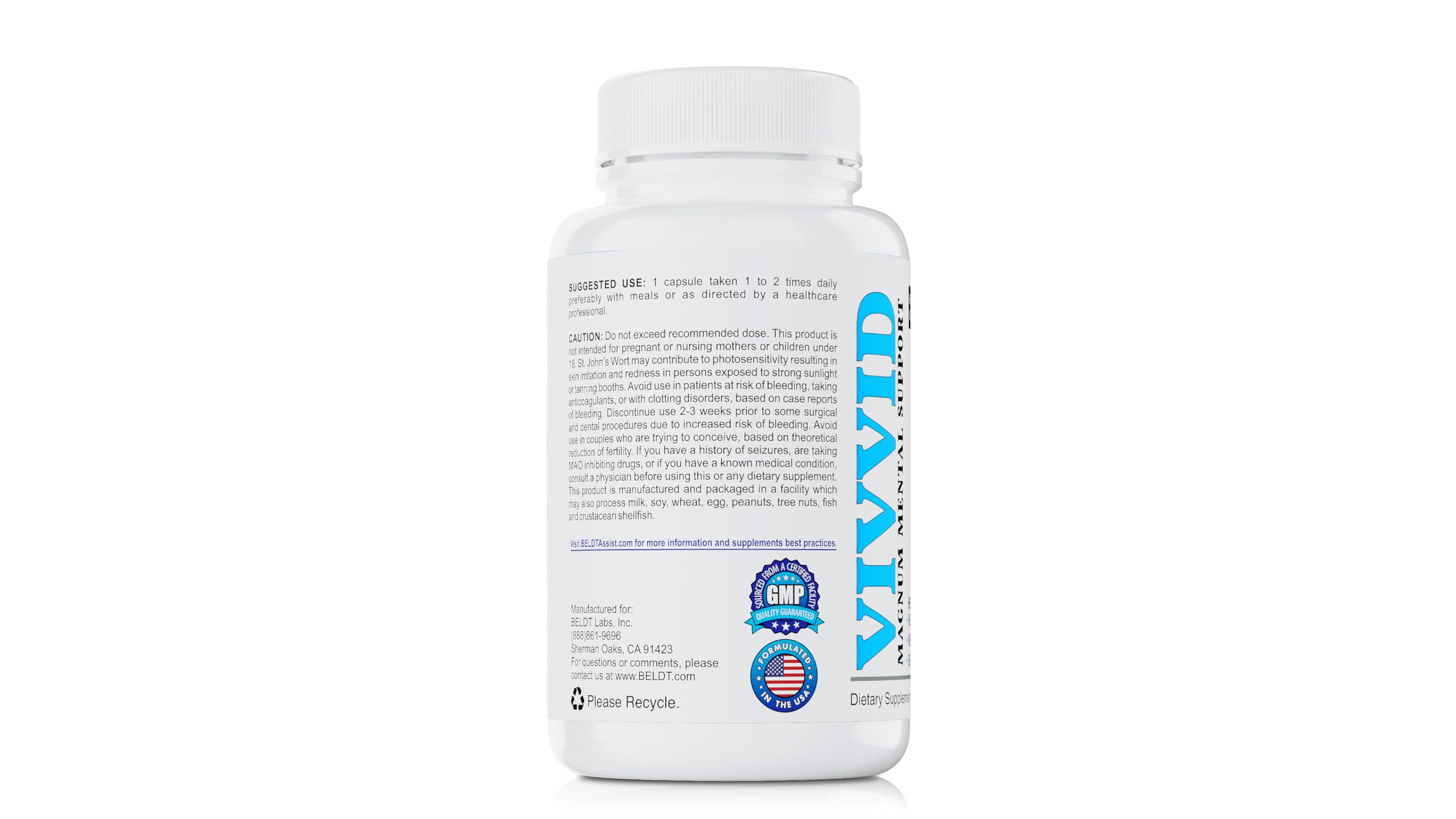 VIVVID brain booster for mental clarity