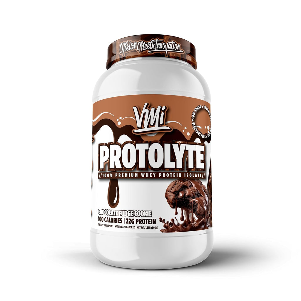 VMI Sports whey protein chocolate fudge