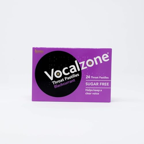 Vocalzone pastilles for sore throat comfort