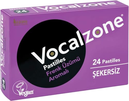 Vocalzone throat pastilles for easy swallowing