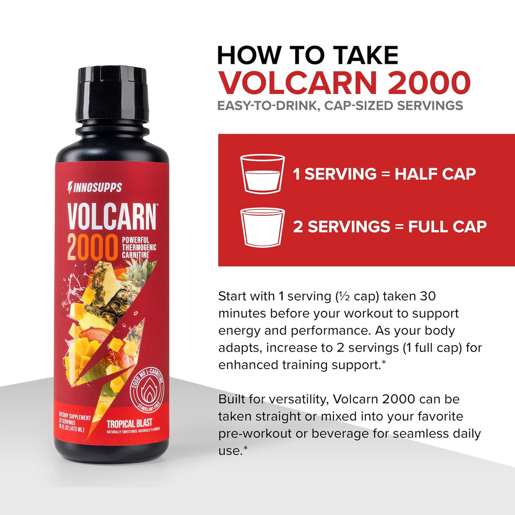 Volcarn L-Carnitine 32 servings pack