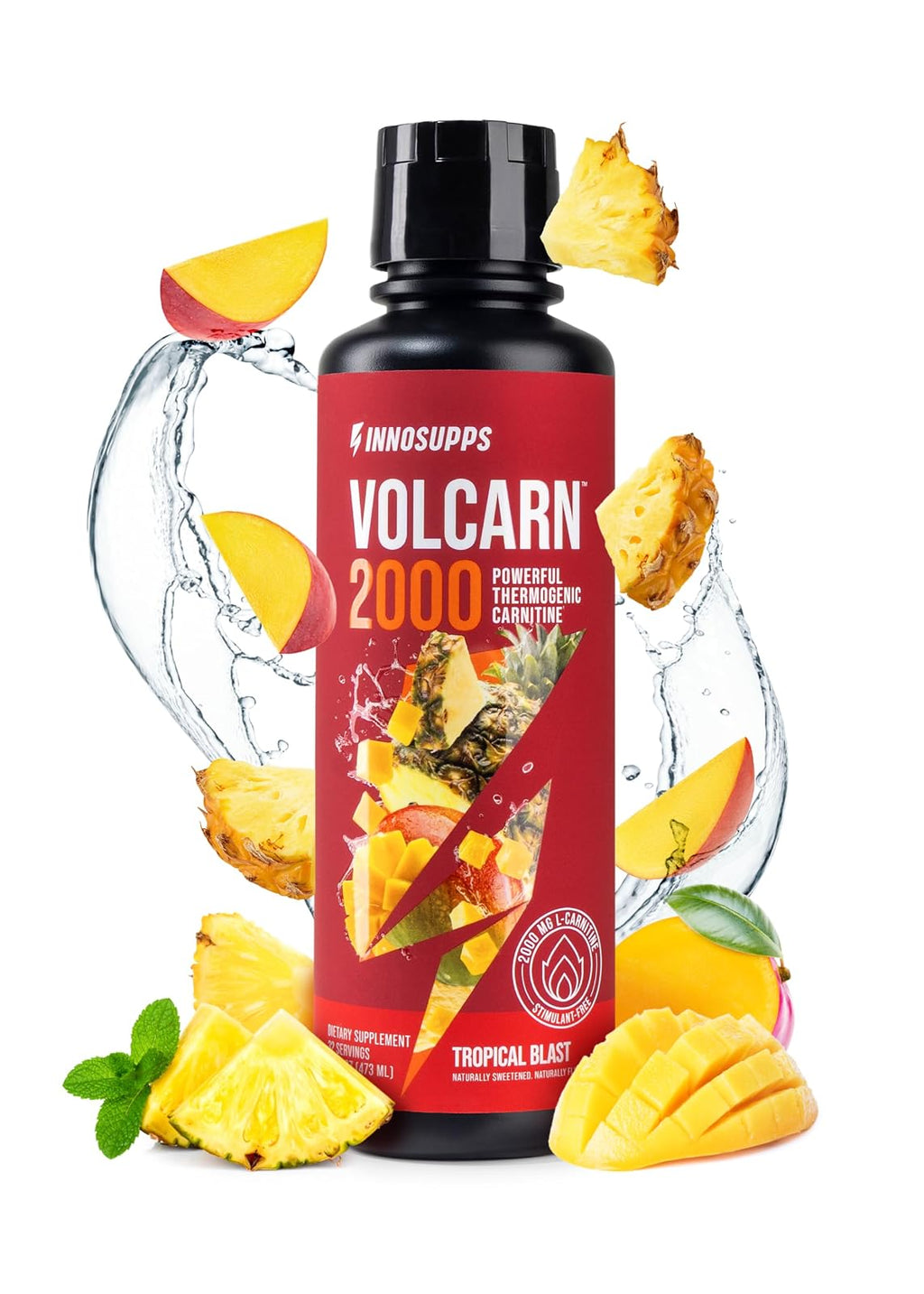 Volcarn L-Carnitine tropical blast flavour