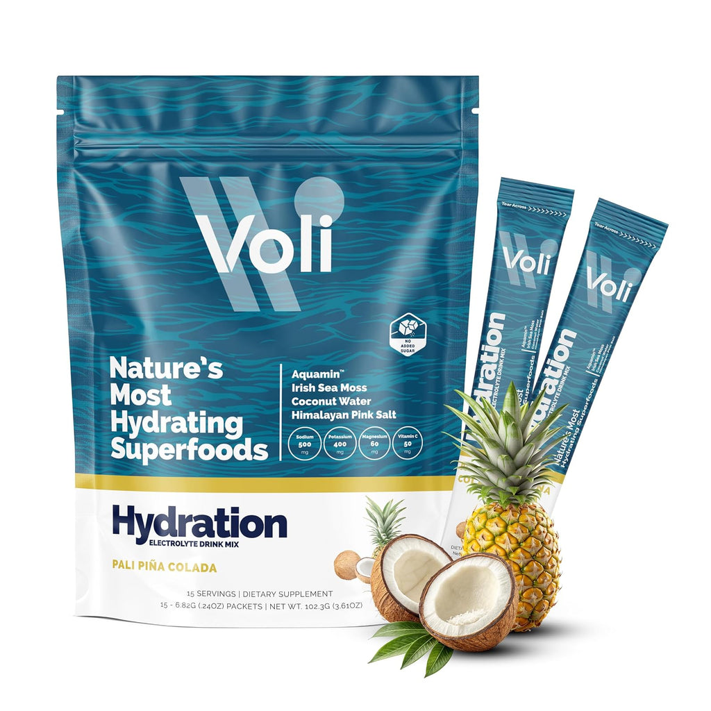 Voli electrolyte powder for hydration