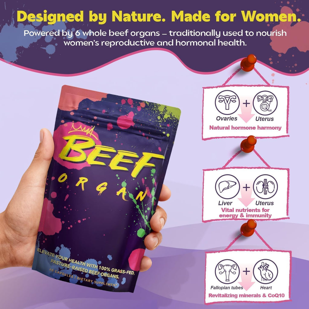 VoloZionX beef organ capsules