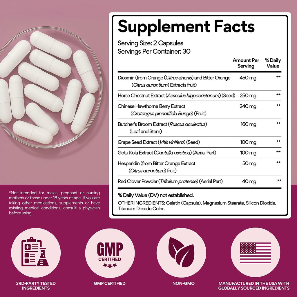 VoomVaya Vein Away for overall wellness