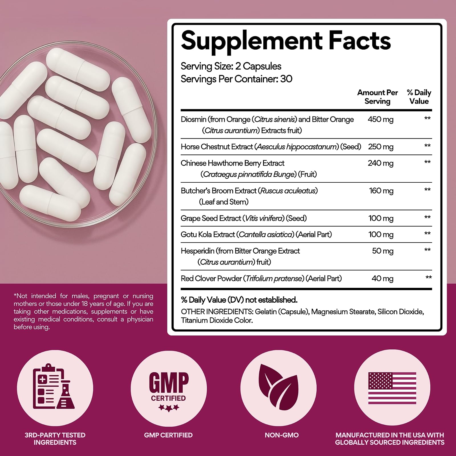 VoomVaya Vein Away for overall wellness