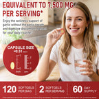 vopxccvy garlic softgels for cholesterol management