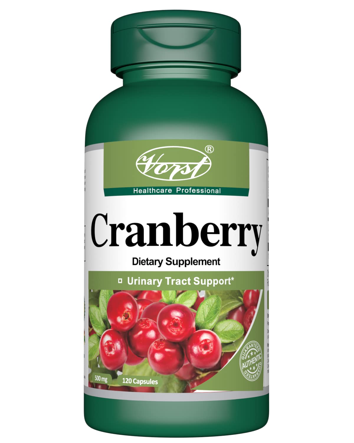 Vorst cranberry capsules for urinary health