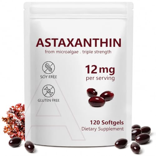 Vortexonix Astaxanthin 12 mg softgels