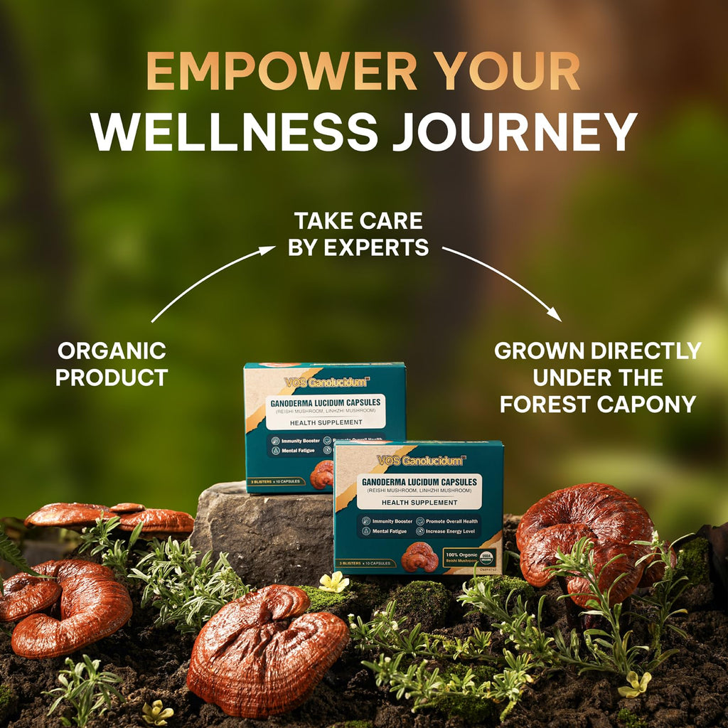 VOS GANOLUCIDUM Reishi capsules