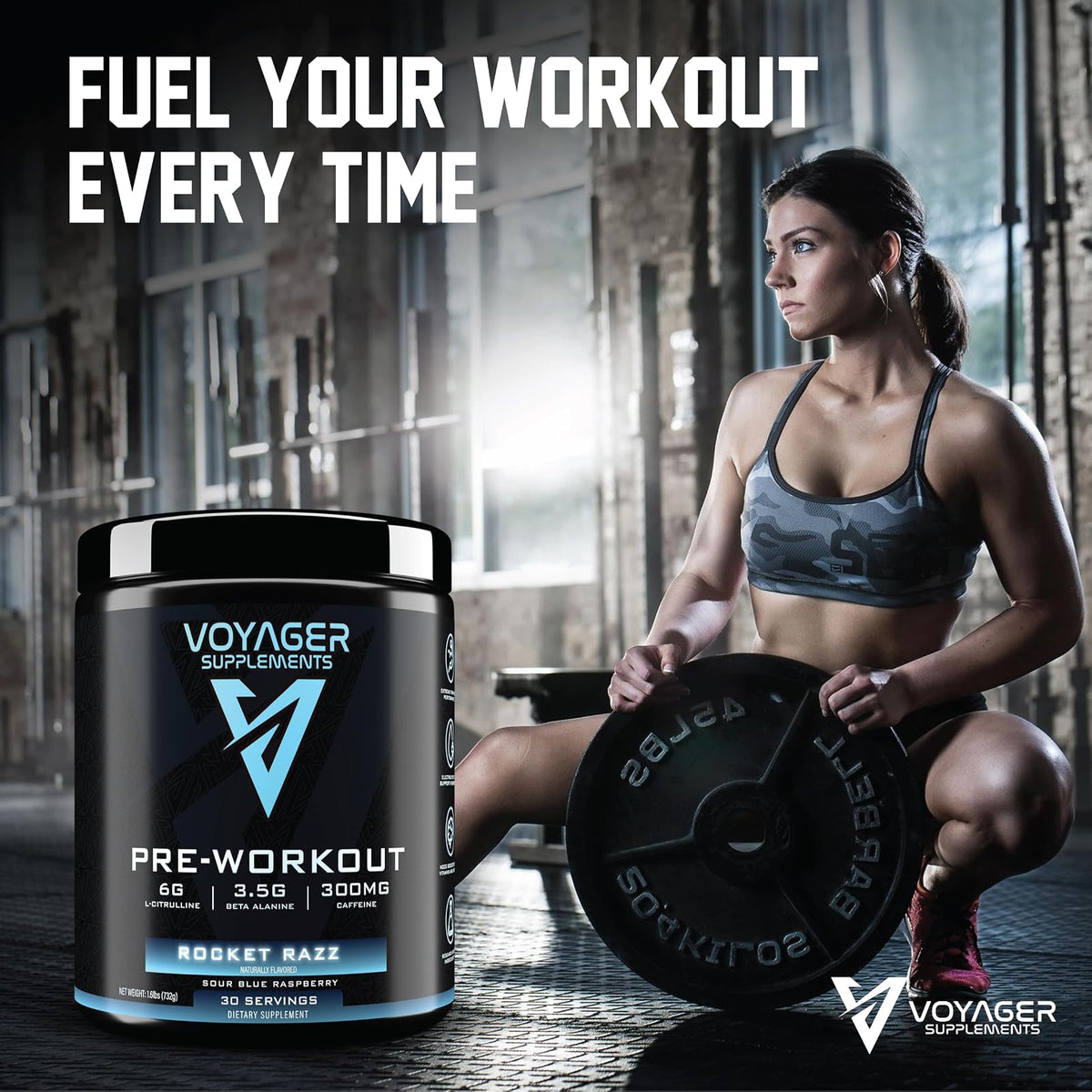 Voyager pre-workout for enhanced focus