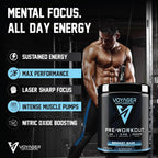 Voyager pre-workout powder for muscle support