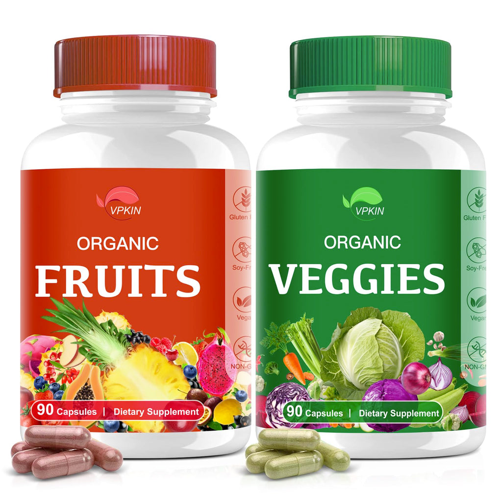 VPKIN organic blended vitamin capsules