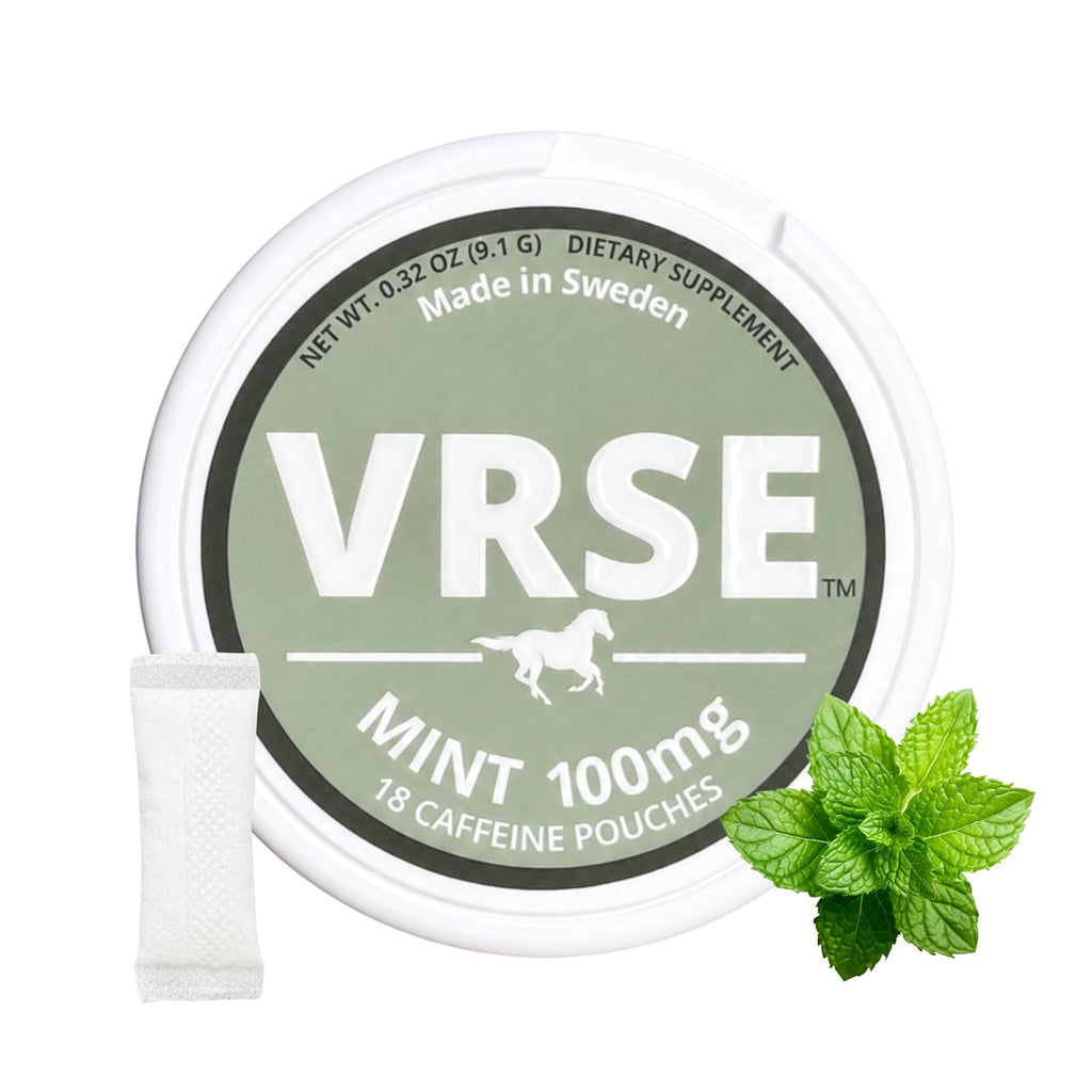 VRSE caffeine pouches for energy