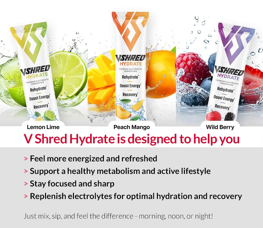 VSH electrolyte drink mix for athletes