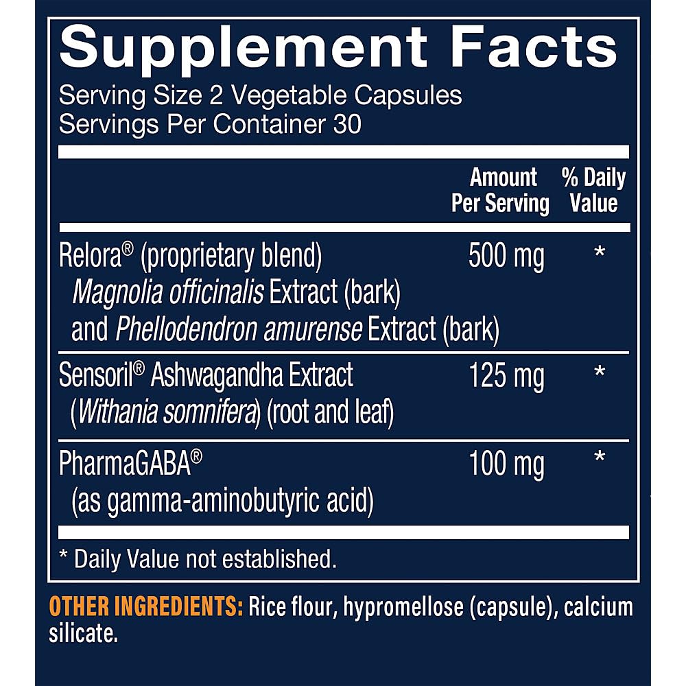 Vthrive Mood Balance vegetable capsules