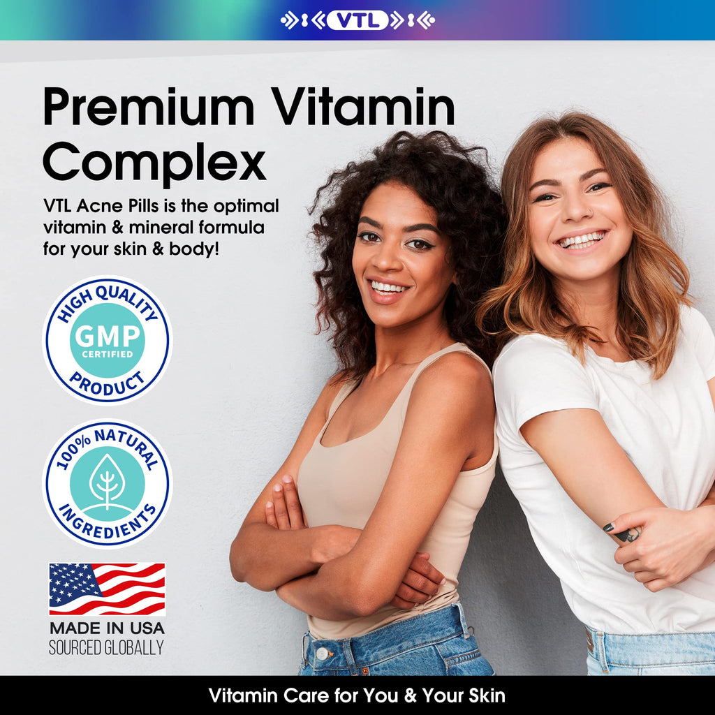 VTL acne pills for daily skin health