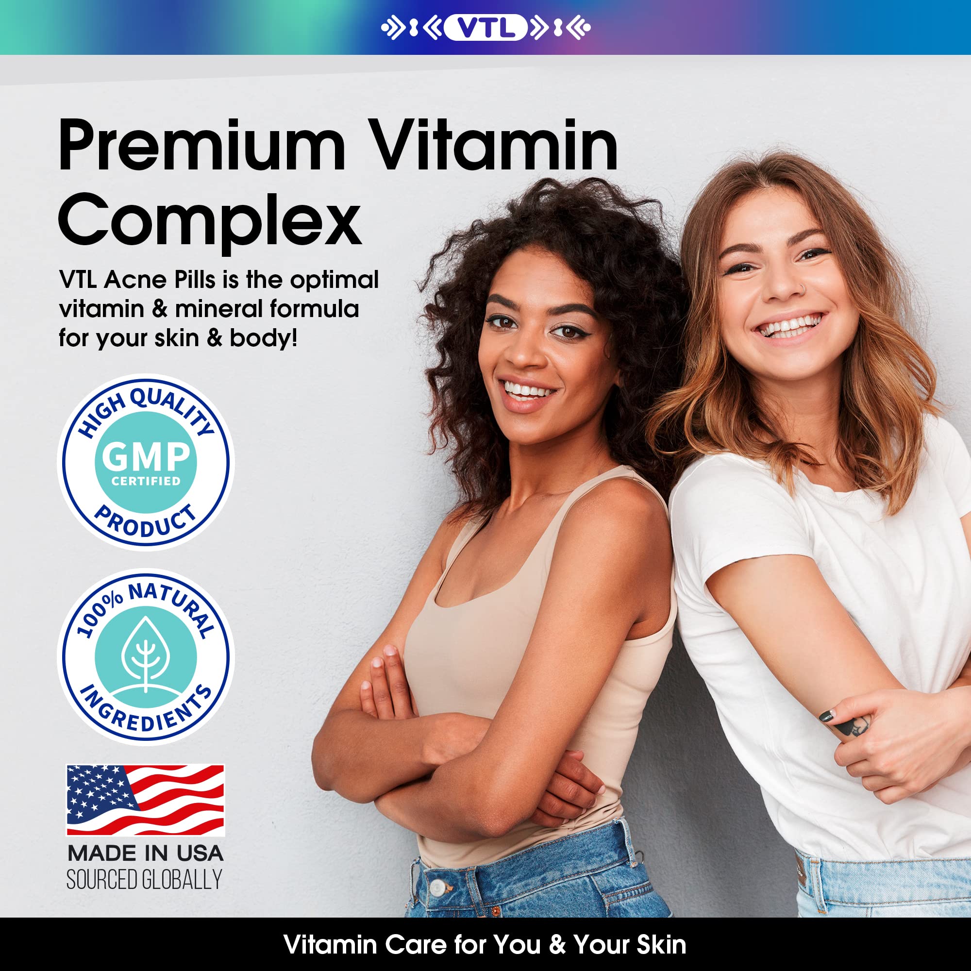 VTL acne pills for daily skin health