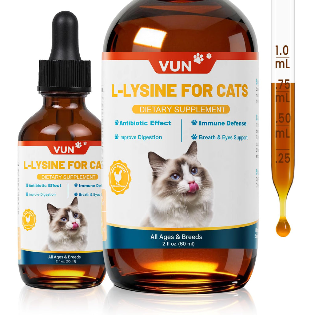 VUN L Lysine liquid drops for cats
