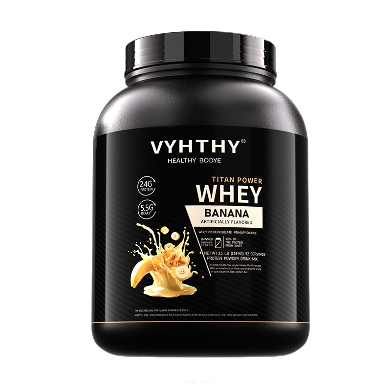 VYHTHY banana flavor whey protein