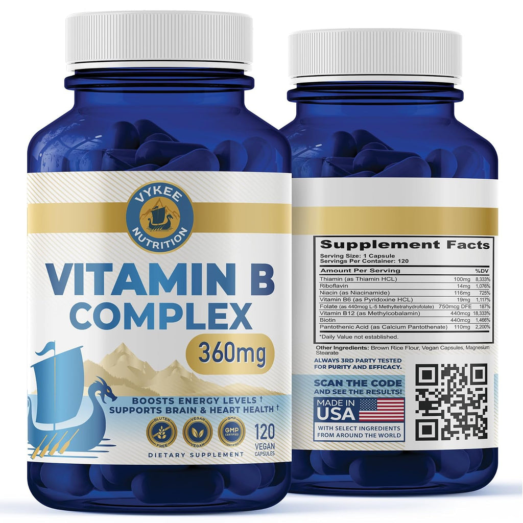 Vykee vitamin b complex capsules