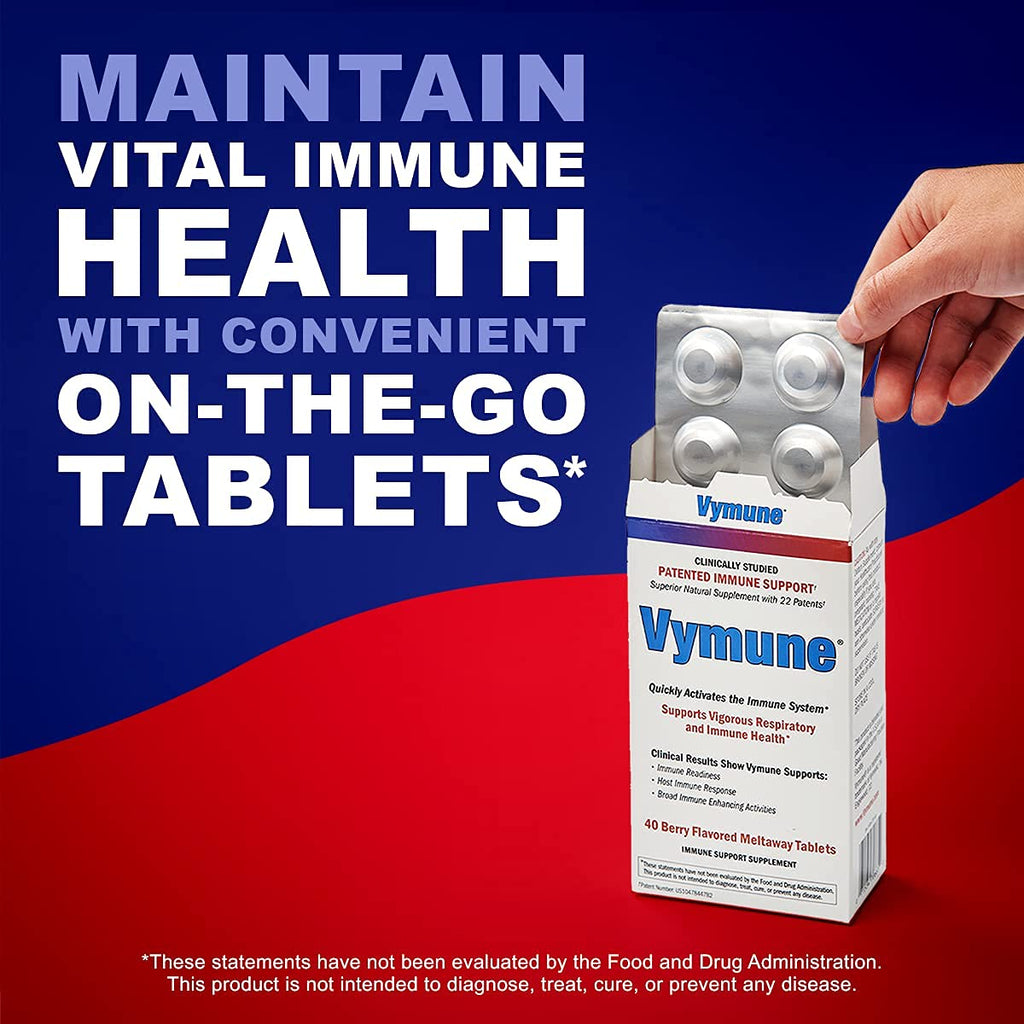 Vymune meltaway vitamin C tablets