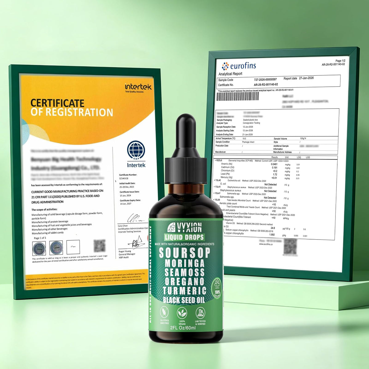Vyxion bitters for daily vitality