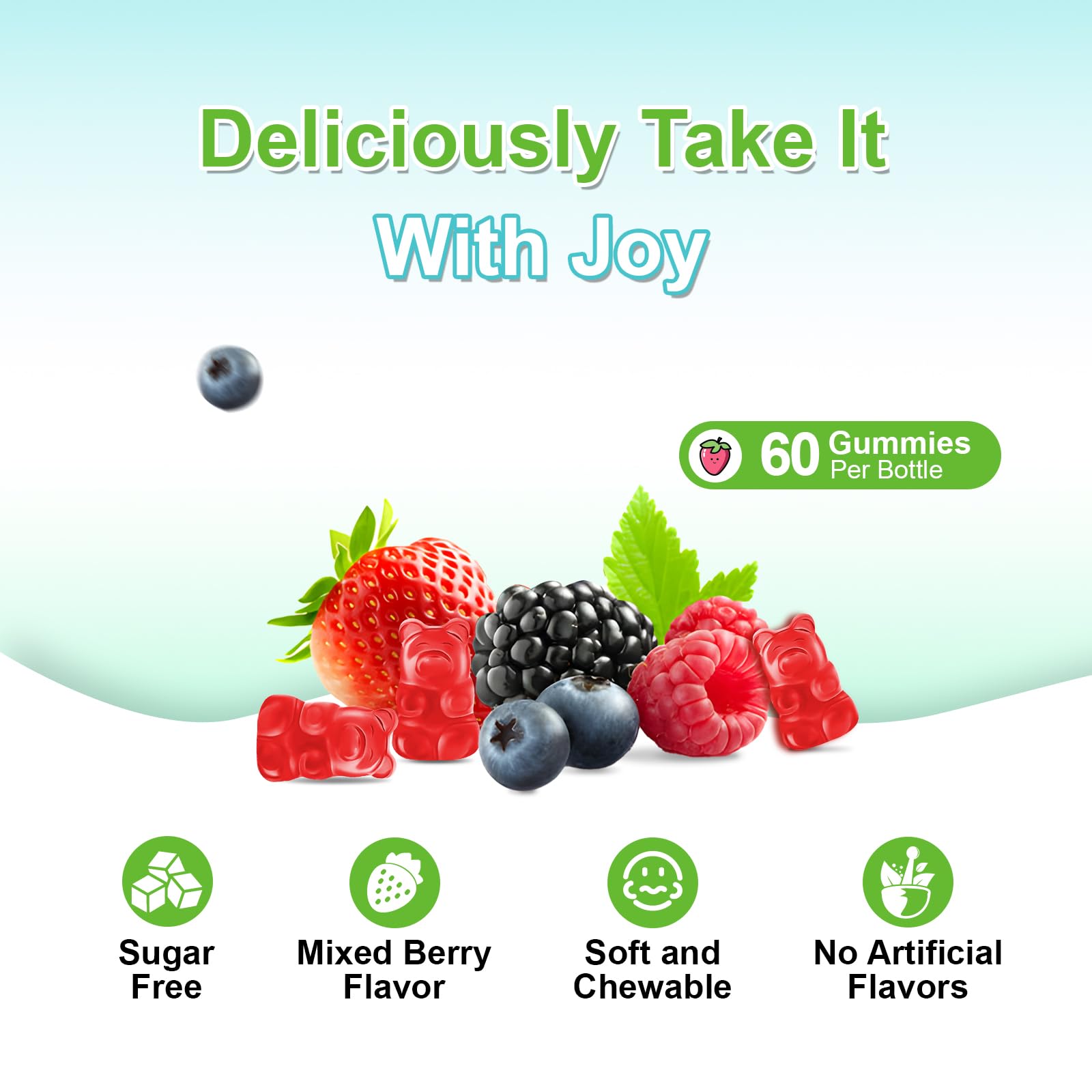 VZOXAINS herbal gummies for overall health