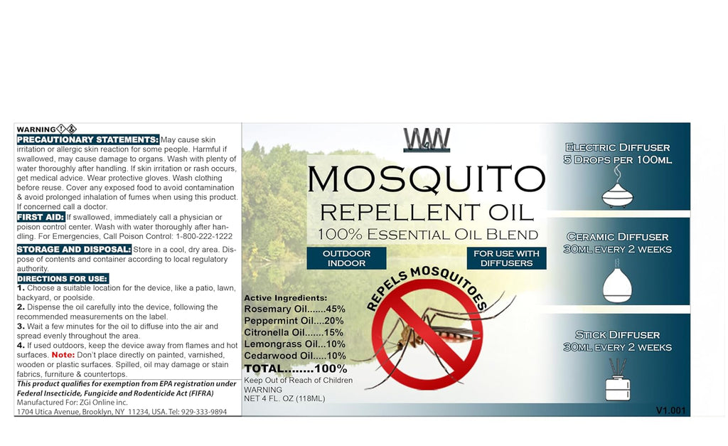 W4W essential oil blend for summer