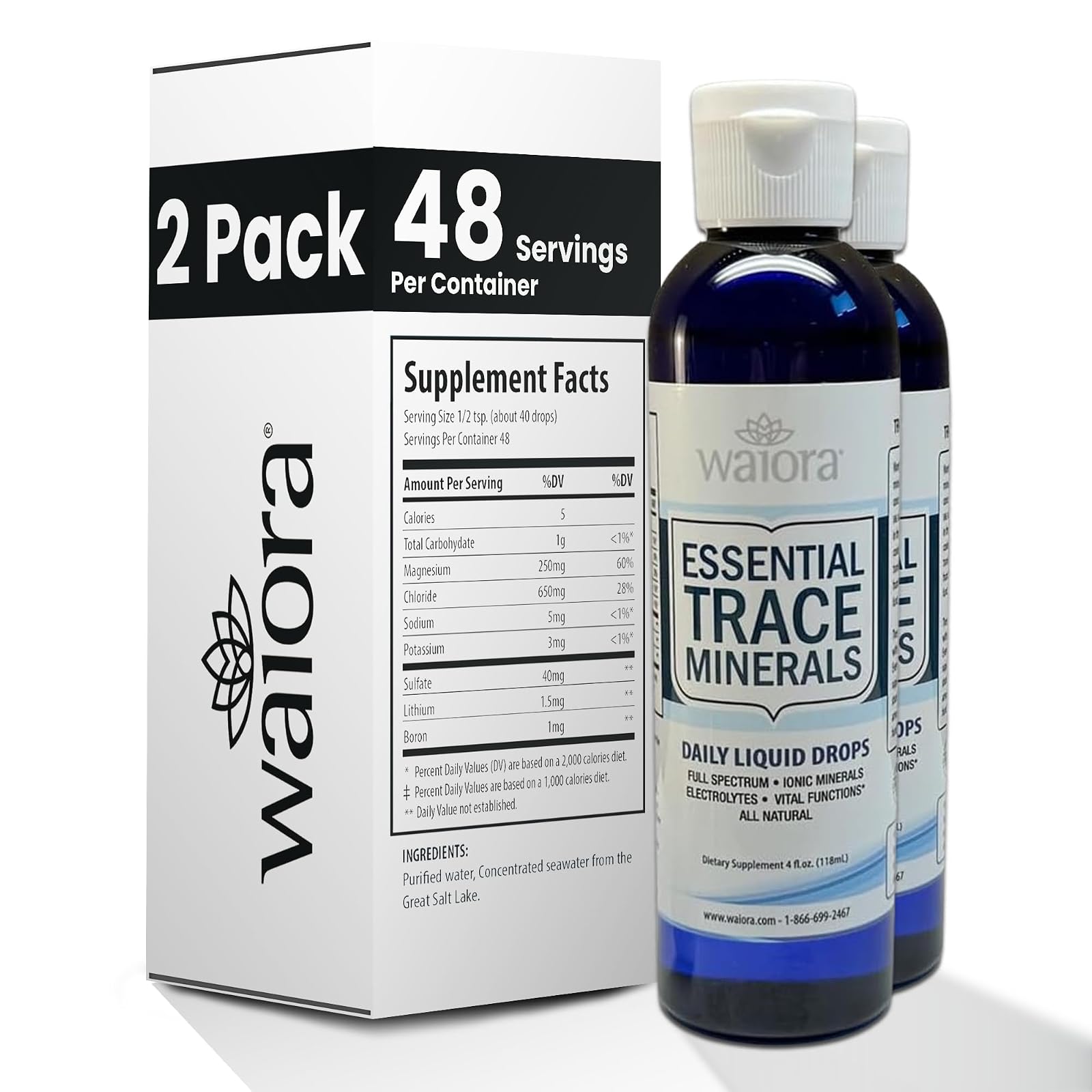 Waiora trace minerals for daily health