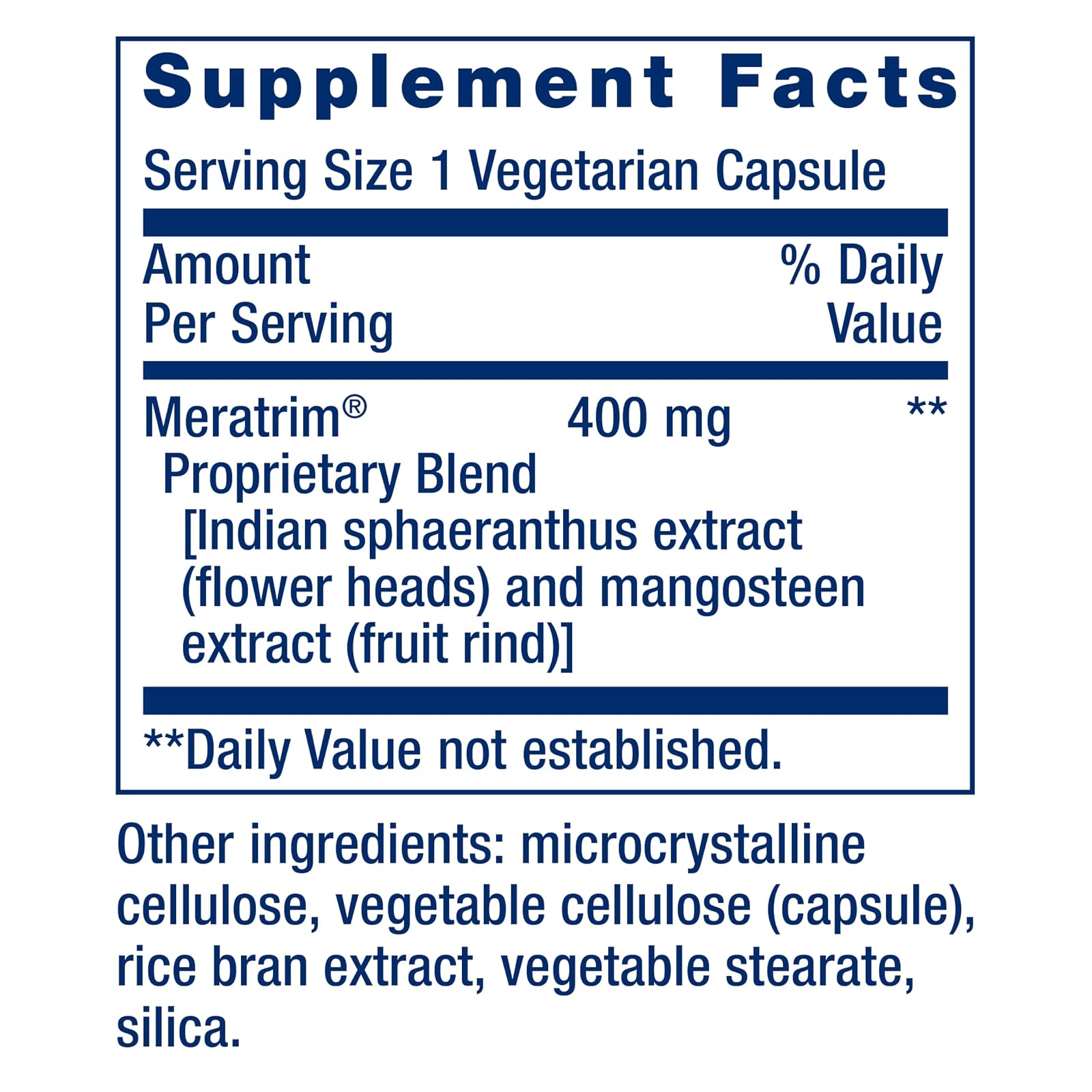 Waistline Control capsules for appetite control