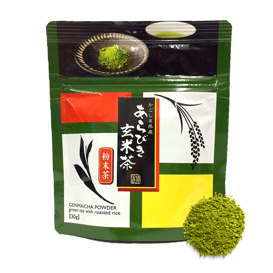 Wakoen Arabiki Genmaicha loose leaf tea