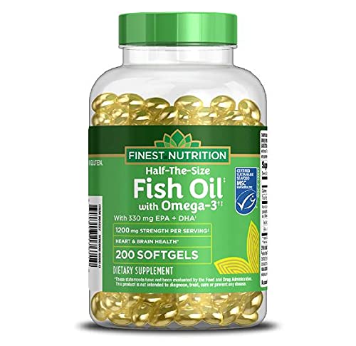 Walgreens fish oil softgels for heart health