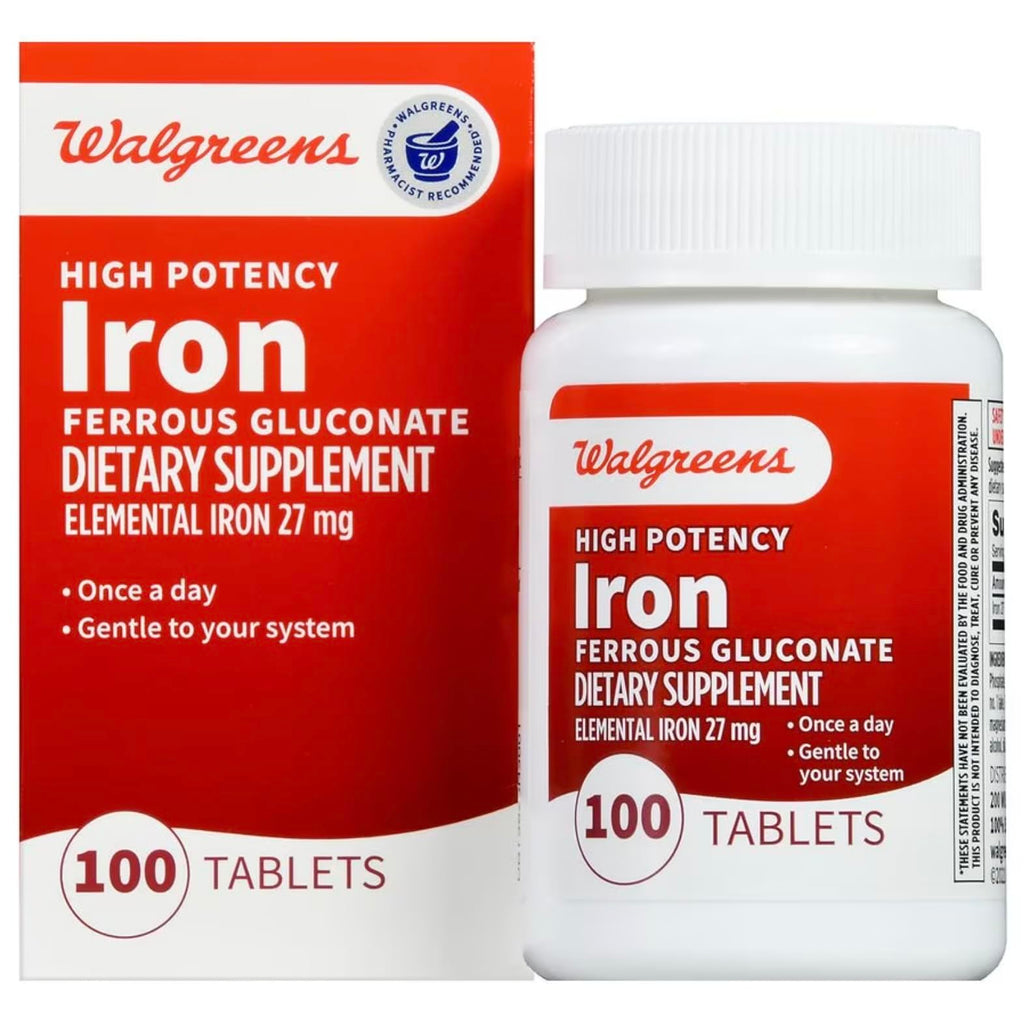 Walgreens iron supplement for women