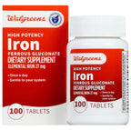 Walgreens iron supplement for women