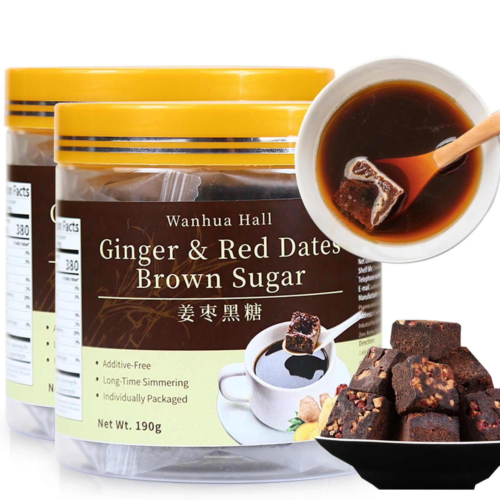 Wanhua Hall dark brown sugar blend