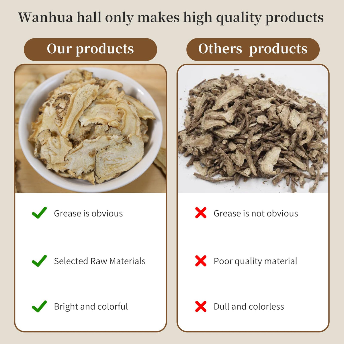 Wanhua herbal tea for women's health