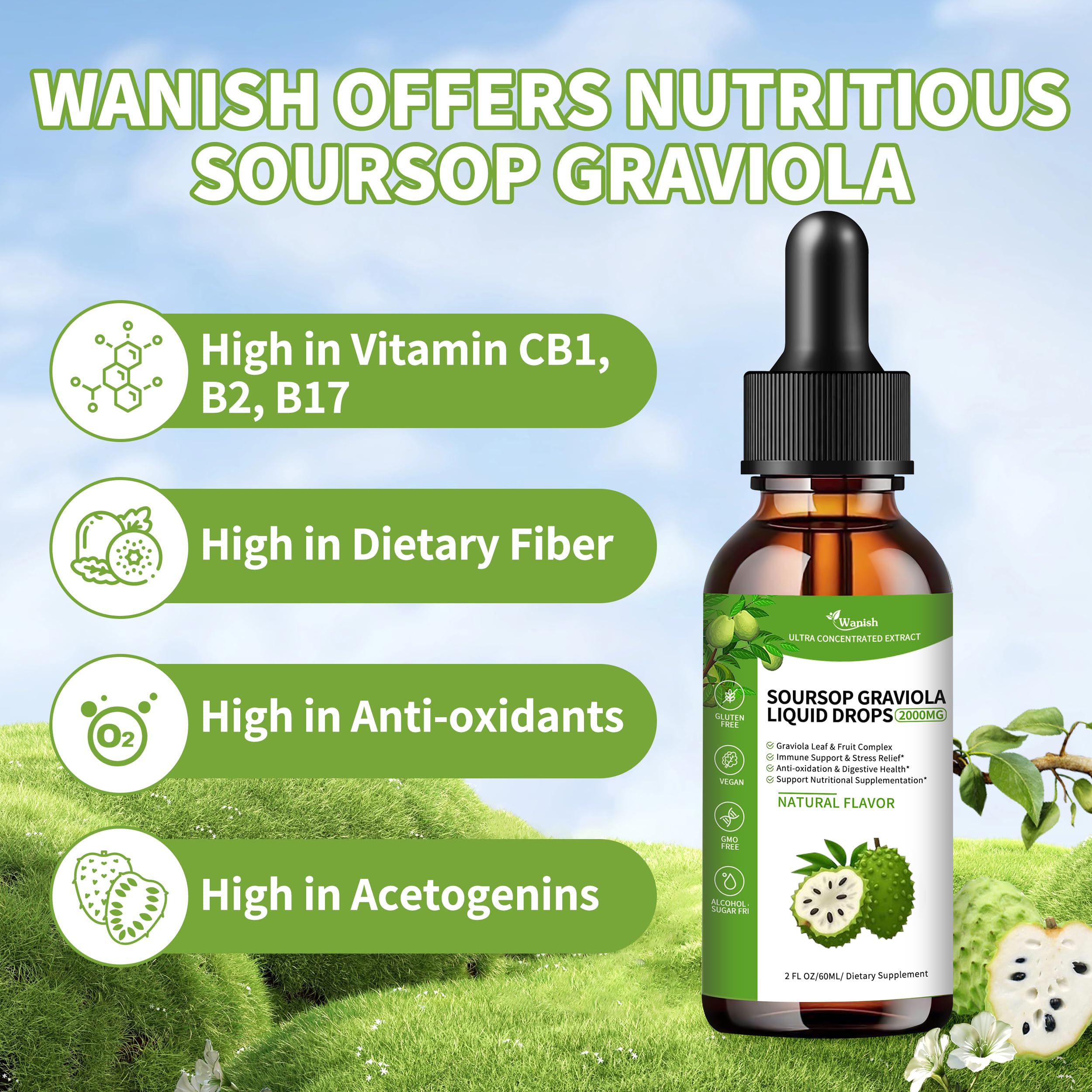 Wanish herbal drops for vitality