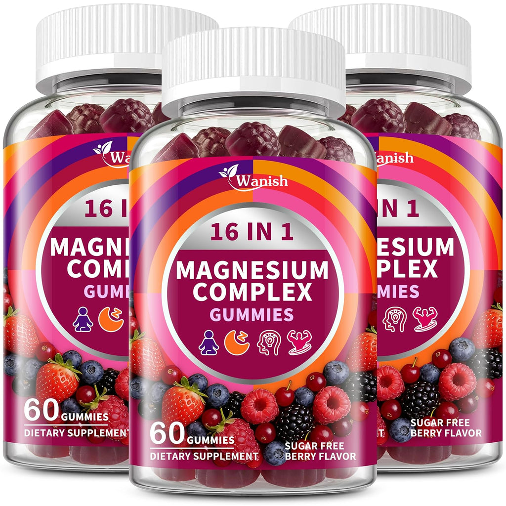 Wanish magnesium complex gummies benefits