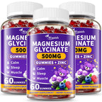 Wanish magnesium glycinate gummies for relaxation