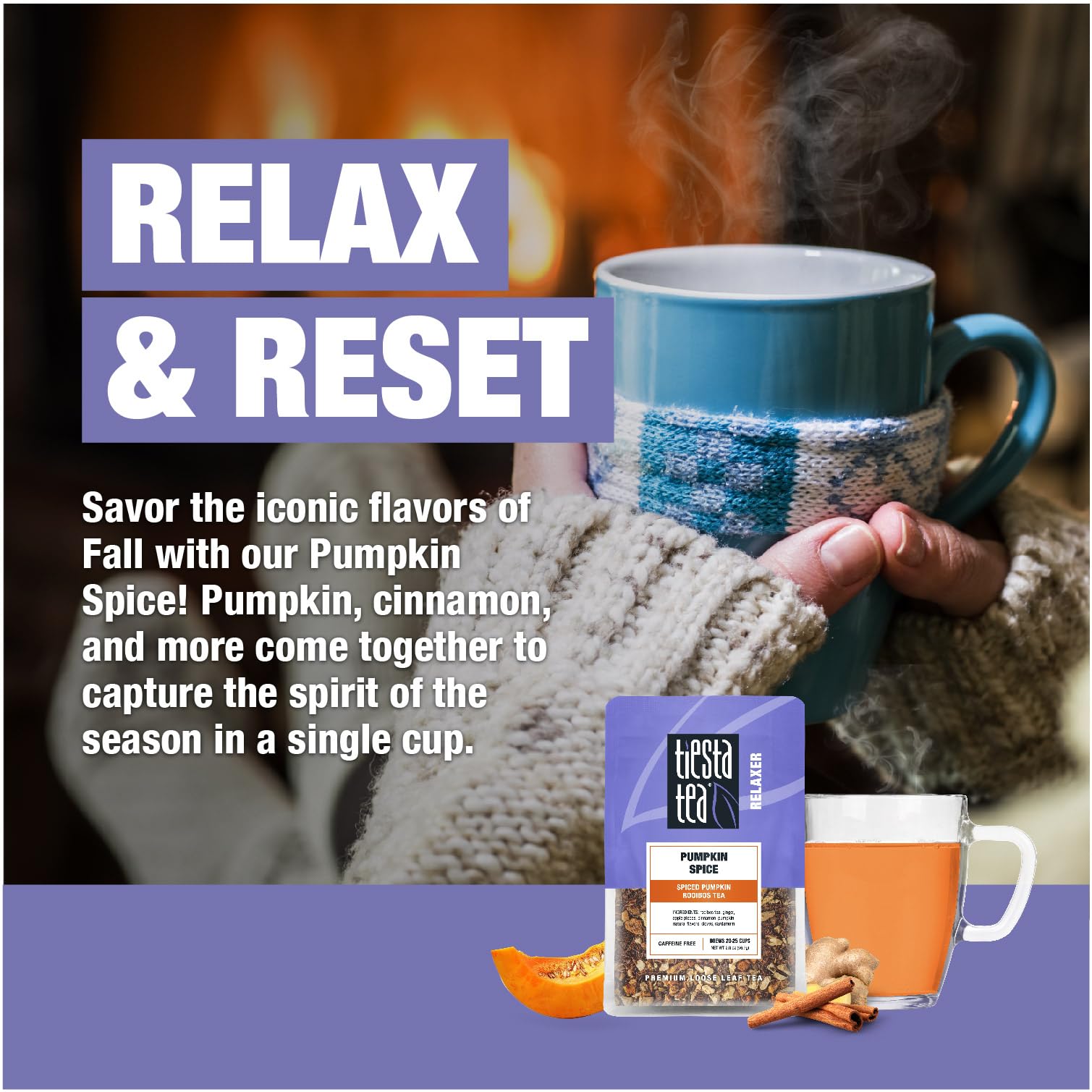 warm and cozy rooibos infusion